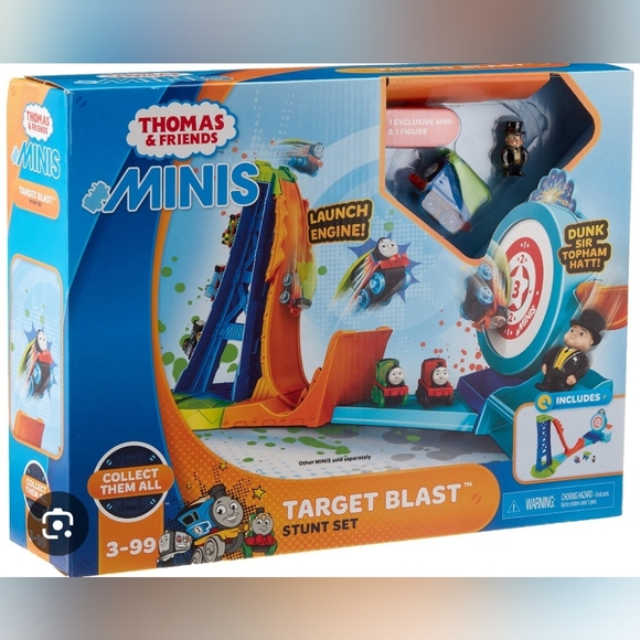 Thomas & Friends | Toys | Thomas Friends Minis Target Blast Stunt Set ...